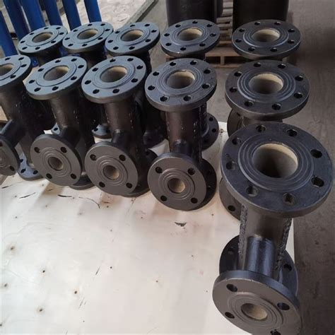 China Cement Lined Ductile Iron Pipe Fittings Manufacturers And