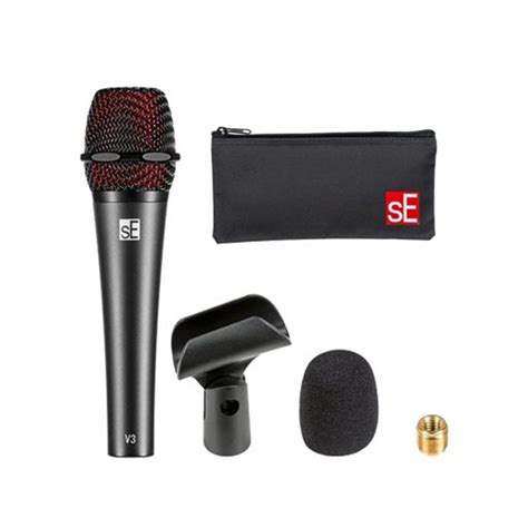 Se Electronics V3 Cardioid Dynamic Vocal Microphone Sweet Muzic Pro Audio