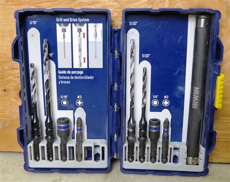 Irwin Tapcon Installation Drill Drive Set