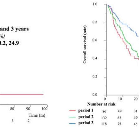 Overall Survival In The Three Groups Of A Bclc B Patients And B Download Scientific Diagram