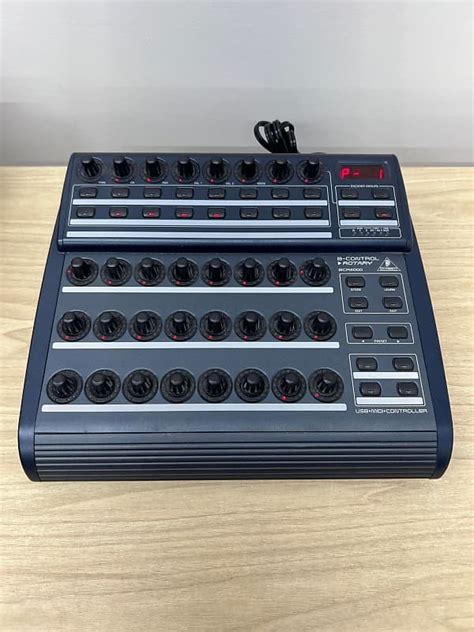 Behringer B Control Rotary Bcr2000 Usb Midi Control Surface Reverb