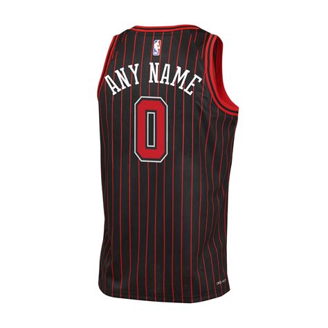 Chicago Bulls Personalized Nike Statement Swingman Jersey 2025 26