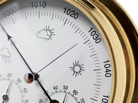 Tabic Solid Brass Barometer With Built In Hygrometer And Etsy