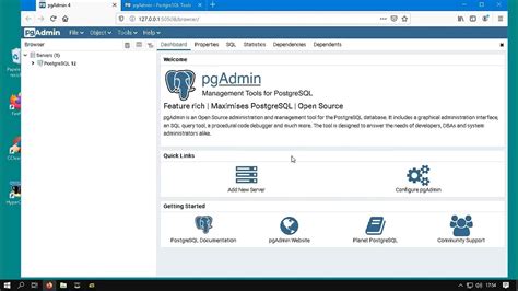 Módulo 1 Breve Introducción Al Cliente Pgadmin De Postgresql Youtube
