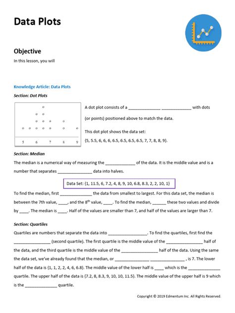 11 Guided Notes Data Plots Pdf Histogram