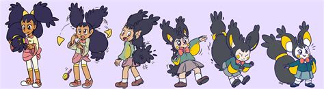 Iris To Emolga Tf By Joffrob On Deviantart