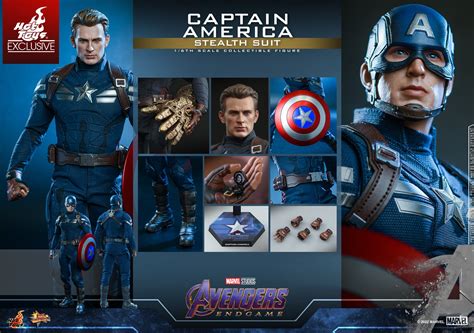 Hot Toys Avengers Endgame Captain America Stealth Suit