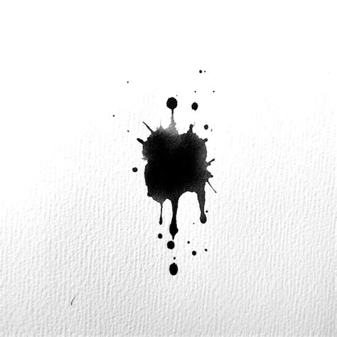 Watercolor Ink Marks Premium Ai Generated Image