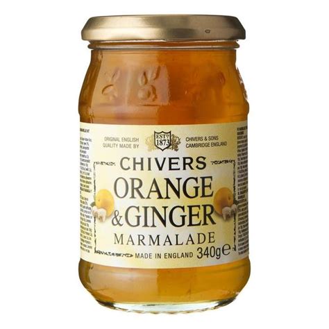 Chivers Marmelade Orange And Ginger 350g Pot 340g