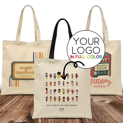 Custom Logo Tote Bags Bulk Business Logo Bags Business Logo Tote