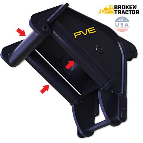 Jd Dozer Pv Log Arch Replacement Side Roller Broken Tracto