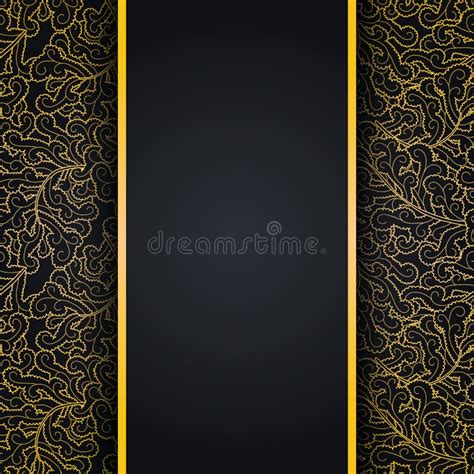 Elegant Black Gold Background Stock Illustrations 199433 Elegant