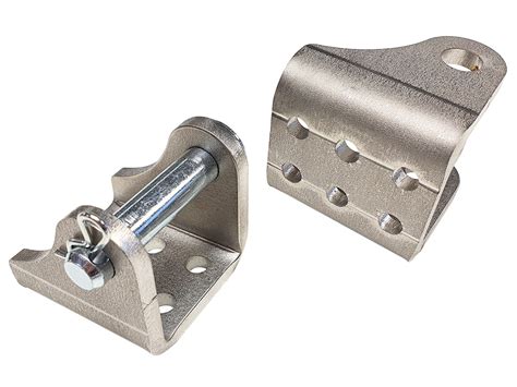 Heavy Duty 5mm A4 Stainless Steel Actuator Bracket 10mm Pin Gimson