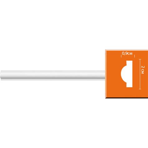 Купить Молдинг гладкий 97202 от Decomaster в проверенном магазине Лепнина у Милы