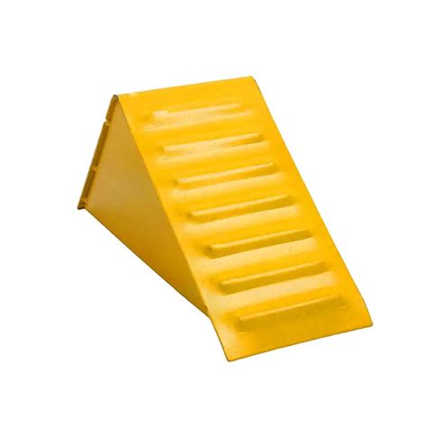 Heavy Duty Steel Metal Wheel Chock For Truck Trailer