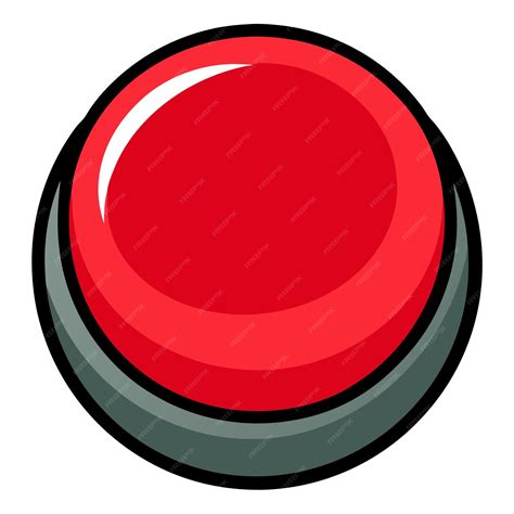 Red Button Clipart Vector Art And Illustration Premium Ai Generated