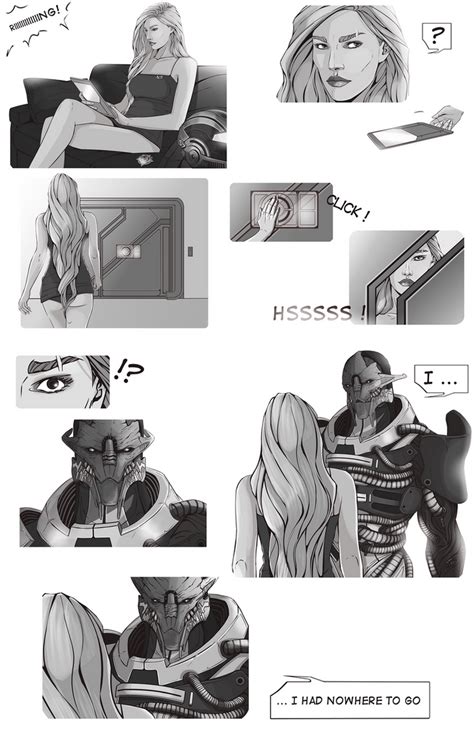 Saren Arterius X Shepard Hero X Fallen Villain By Lrtrevelyan On