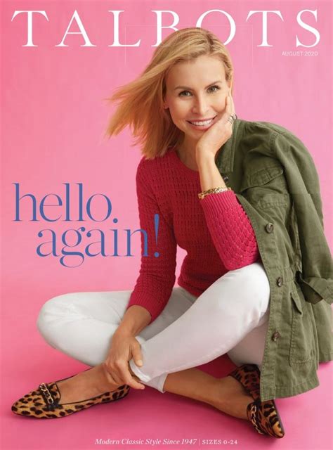 Niki Taylor For Talbots August 2020