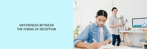 Differences Between The Forms Of Deception Compliance Prime Blog