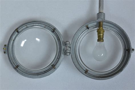 Antique And Reclaimed Double Sided Bulkhead Light By Simplex Salvoweb Uk