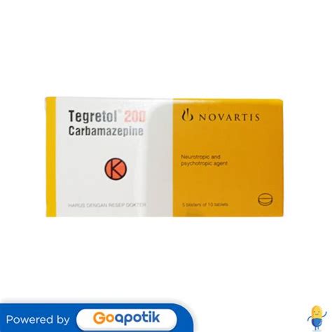 Jual Tegretol 200 Mg Box 50 Tablet Shopee Indonesia