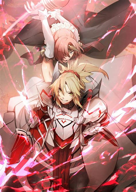 Mordred And Frankenstein Mordred And Kairi Fate Apocrypha Mordred