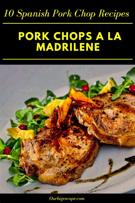 Spanish Pork Chops Recipe With Tomato Sofrito Sauce