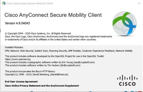 Cisco Anyconnect Mobility Client Missing 2 Modules Cisco Community