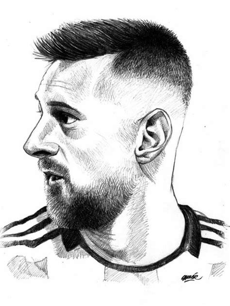 Leo Messi Futbol Yolculuğu Karikatürleri