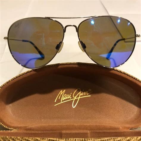 Maui Jim Titanium Mavericks Maui Jim Sunglasses Maui Jim Women Blue