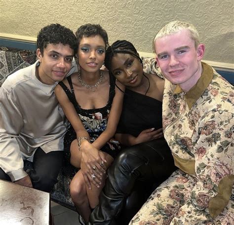 Sophie Wilde Noah Thomas Lauryn Ajufo And Harry Cadby Celebrity