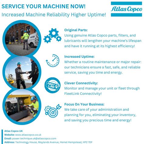 Alex Kitchener On Linkedin Atlascopco Serviceplan Genuinespareparts Machinereliability