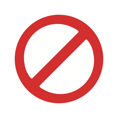 Prohibition Signs Vector Art Icons And Graphics For Free Download