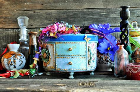 Настольный комод в стиле "Бохо шик " ~ CraftPaper