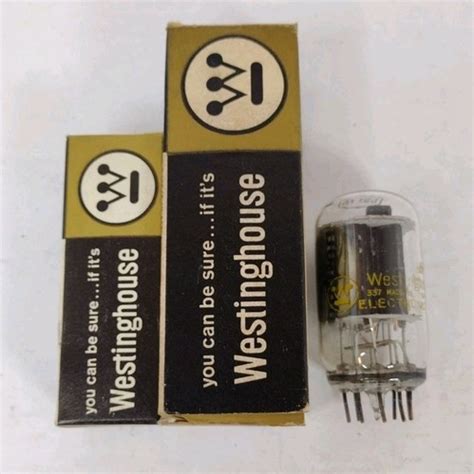 Vintage Various Size Westinghouse Electronic Tubes Lot Of 2 Untested Ebay