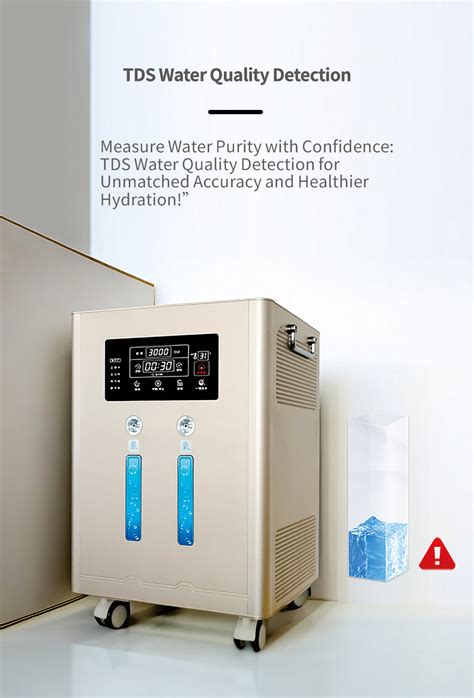 Hydrogen Inhalation Machine 3000ml Pure Hydrogen Therapy Machine H2