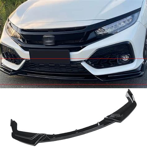 Ninte For 2017 2021 Honda Civic Si Fk7 Hatchback Abs 3 Pieces Front