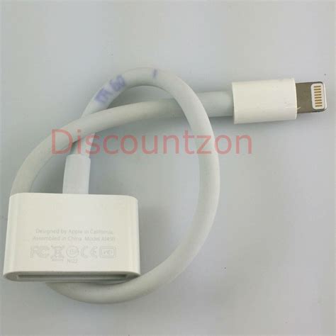 Apple Lightning to 30-pin Audio Adapter Cable for iPhone iPod iPad ...