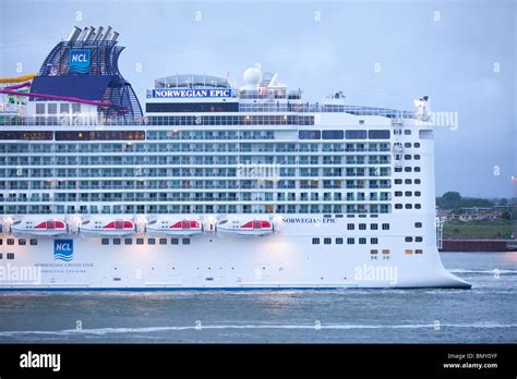 stern of the Norwegian Cruise Line's (NCL) cruise ship Norwegian Epic ...