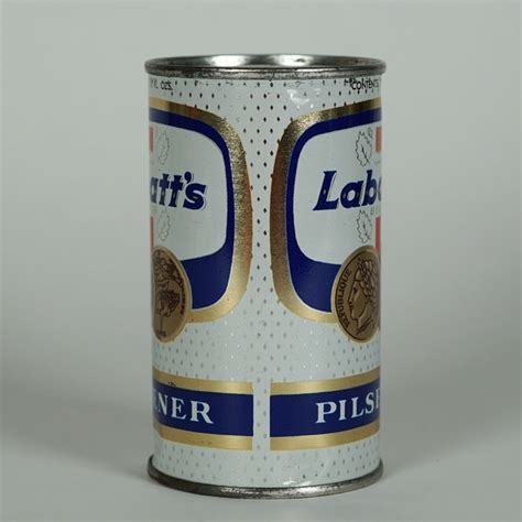 Labatts Pilsener Flat Top Beer Can At
