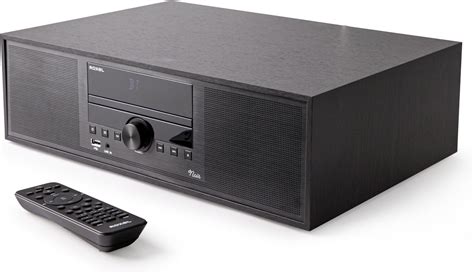 Roxel Noir All In One Micro Hi Fi System And Dab Radio Compact Cd