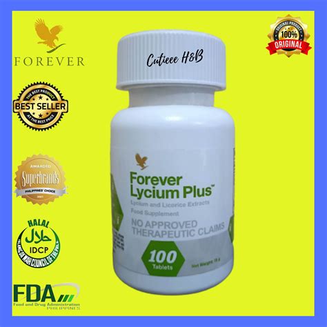 Forever Lycium Plus And Licorice Extracts 100 Tablets Lazada Ph