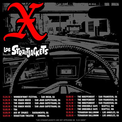 Shows — X The Band