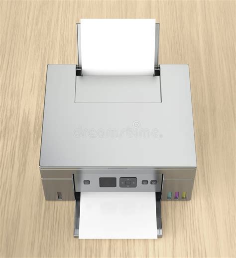 Modern All In One Inkjet Color Printer Stock Illustration Illustration Of Toner Technology