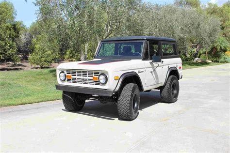 1970 Ford Bronco Resto Mod At Las Vegas 2018 As F139 Mecum Auctions
