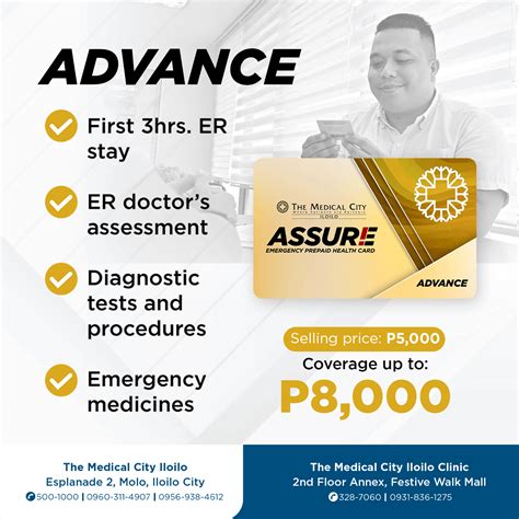 The Medical City Iloilo Assure Card Your Emergency Assureance The