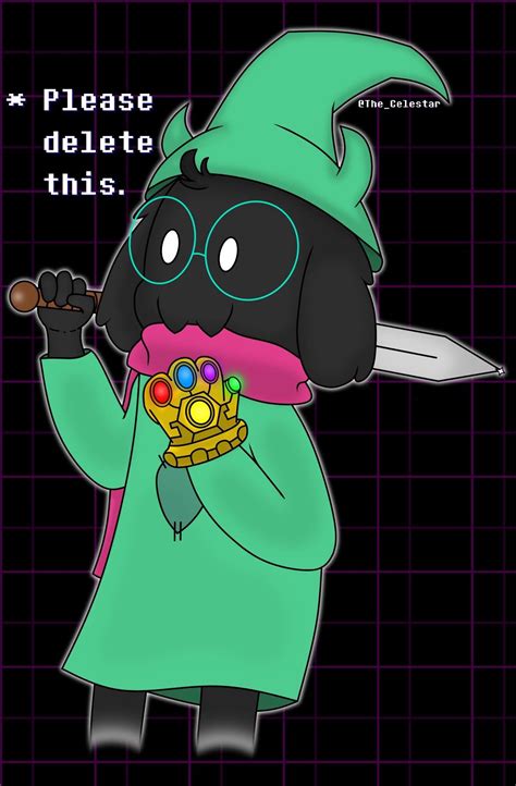 Learned There Was A Whole Sub Dedicated To Ralsei So Guess Ill Post