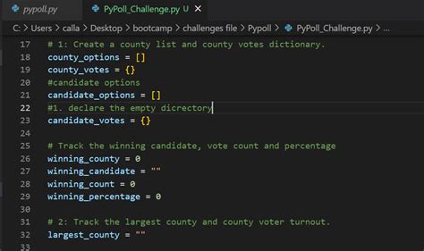 github lludivina pypoll printing results to the command line and