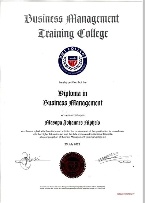 Qualifications Dr Mphelo