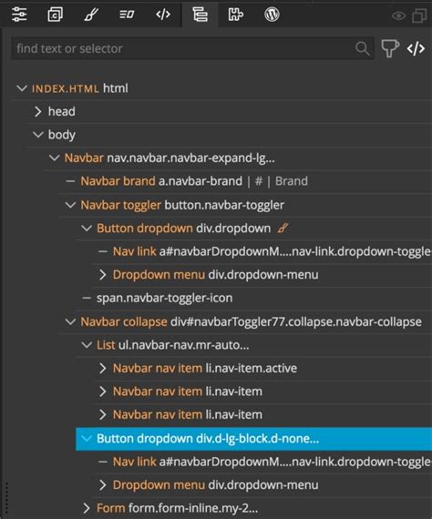 How To Create A Language Dropdown With Flags In Bootstrap Pinegrow Web Editor
